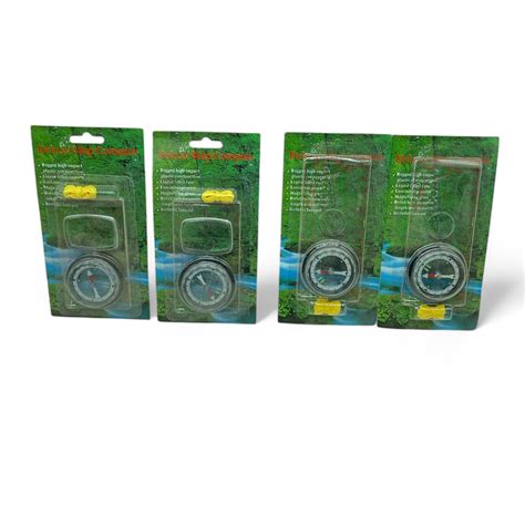 Deluxe Map Compass X 4 Qty