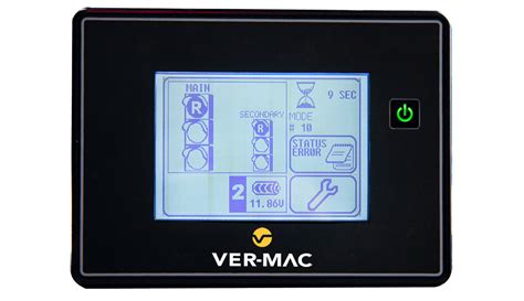 trolley mounted traffic signals 8 in lights ver mac