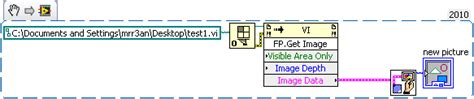 How Can We Get An Image Of Selected Area Of The Front Panel Ni Community