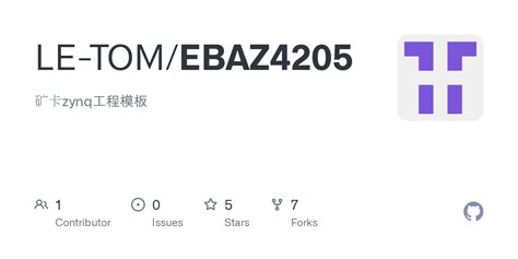 Github Le Tom Ebaz Zynq