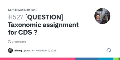 Question Taxonomic Assignment For Cds · Issue 527 · Derrickwood
