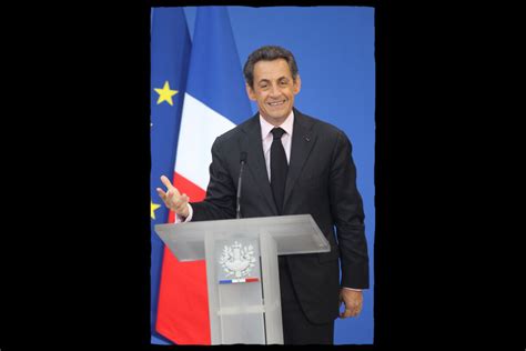 Photo Lors Du Discours De Nicolas Sarkozy Le Mercredi 19 Janvier