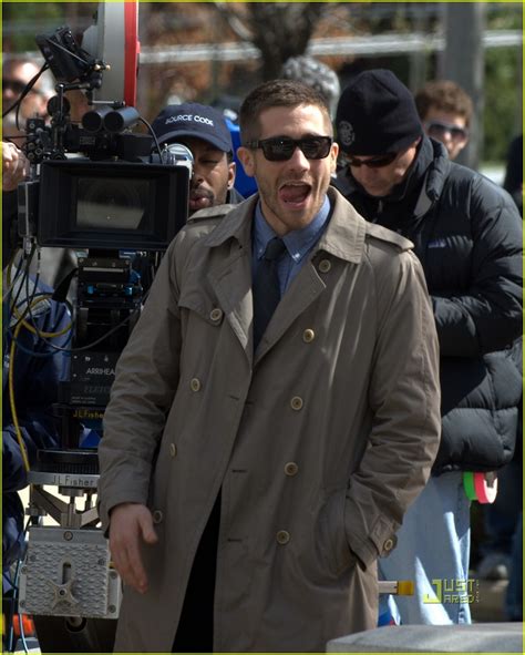 Jake Gyllenhaal Michelle Monaghan Source Code Couple Photo