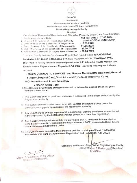 Registration Letter Pdf