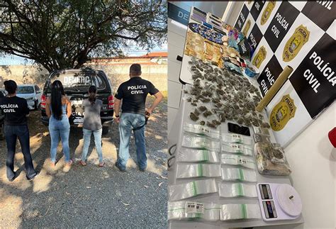 Polícia Civil Prende Duas Mulheres Em Flagrante Por Tráfico De Drogas