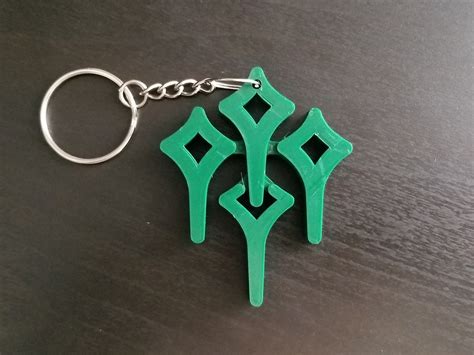 Sage Ffxiv Job Symbol Sage Key Chain 3d Printed Final Etsy