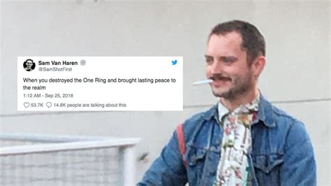 Elijah Wood Casually Rides Scooter Instantly Becomes Meme Mobility