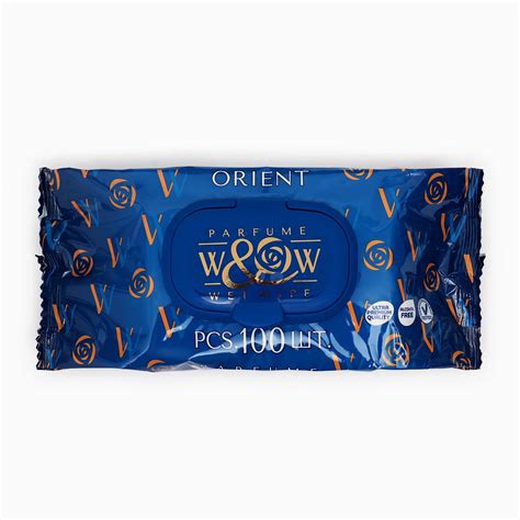 Влажные салфетки парфюмированные W&W Blue Ocean, 100 шт. (9761564 ...