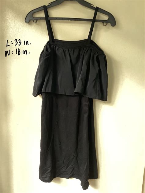 Spaghetti Strap Black Dress Womens Fashion Dresses And Sets Dresses