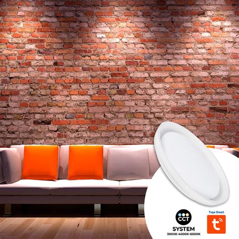 SMART RGB And CCT Circular Surface Mounted LED Ceiling Lamp With WIFI Connection W IP