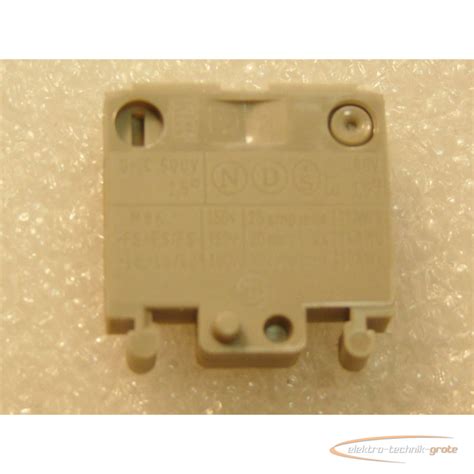 Phoenix Contact Mbk Mini Terminal Block Pu 20 Pieces Unused 10 34