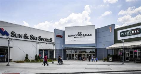 Concord Mills Shopping Outlets Near Charlotte North Carolina City Towner