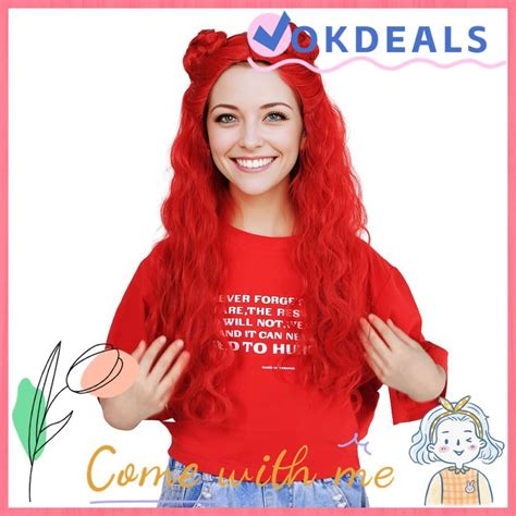 Okdshop Costume Wigs Descendants Rise Of Red Disney Descendants 4 The