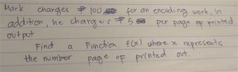 Solved Mark Charges 100 For An Encoding Work In Addition He Charges