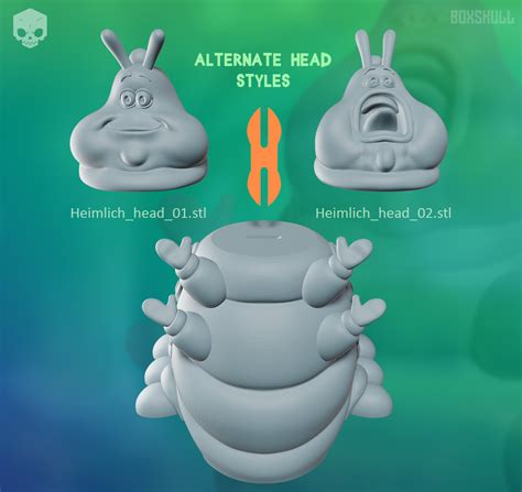 🐛 Heimlich A Bugs Life Flexi Sworm・ Stl File For ・cults