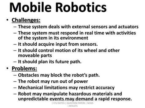PPT MOBILE ROBOTICS PowerPoint Presentation Free Download ID