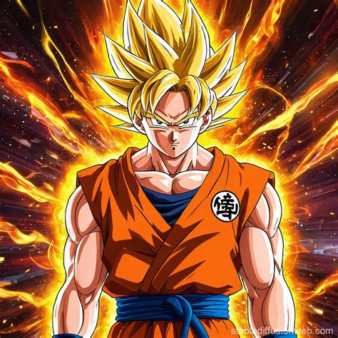 Goku Image Prompt | Stable Diffusion Online