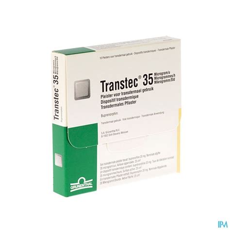Transtec 35 0mcg U Patch 10 Apotheek Vanderhaegen