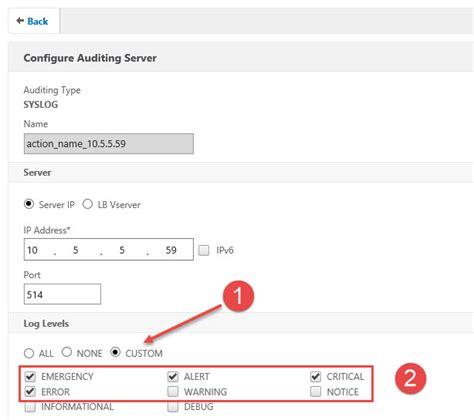 Citrix Command Center Netscaler Syslog
