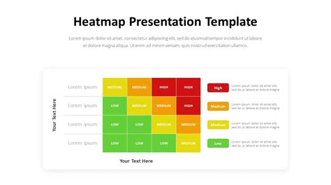 This Heatmap Template Can Be Used To Easily Present Risk Assessment