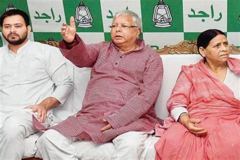 Cbi Names Lalu Rabri Tejaswi In Land For Job Scam Chargesheet The New