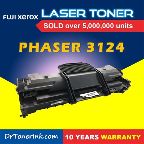 Compatible Toner Drtoner Fuji Xerox 3124 Mono Black Phaser 3124 3125 Low Cost