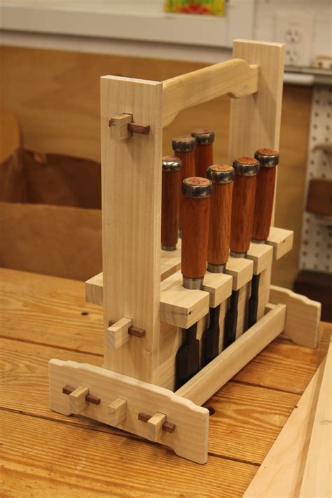 Portable Chisel Rack Nc Woodworker
