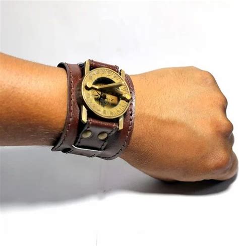 Antiqlicious Nautical Sundial Watch 2 Inch Handmade Brass Compass