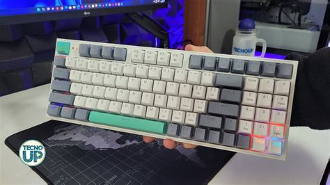 Teclado mecânico custo beneficio barato e bom MACHENIKE K500 Unboxing