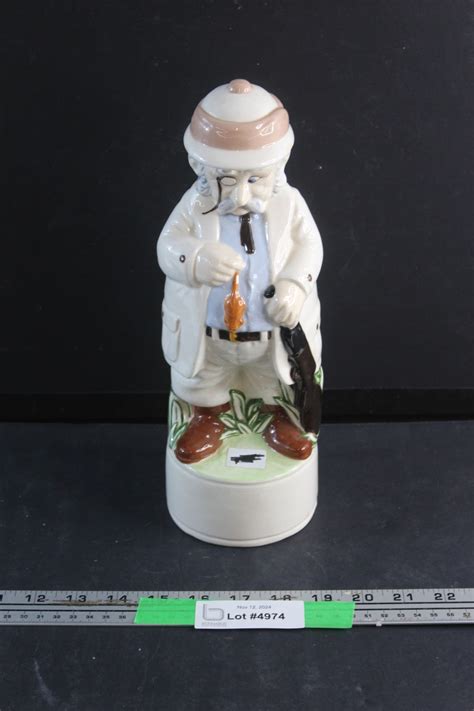 Porcelain Hunter Liquor Decanter Bodnarus Auctioneering