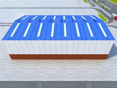 Custom Baofeng Custom Steel Structure Warehouse Design Two Story Steel Structure Warehouse With
