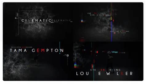 20 Best Free After Effects Title Templates Title Animations 2020