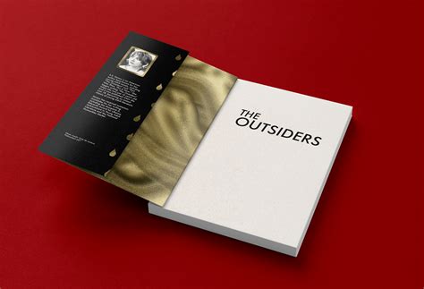 The Outsiders Concept Book Cover Art On Behance