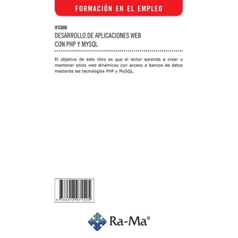 Desarrollo De Aplicaciones Web Con Php Y Mysql Alfaomega Argentina
