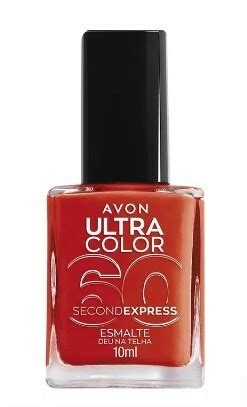 Esmalte Ultra Color 60 Second Express Deu Na Telha 10ml AVON B1942