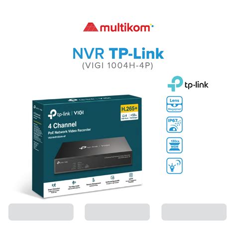 Jual Tp Link Vigi Nvr H P Nvr Channel Build In Poe Shopee Indonesia