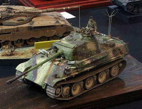 CIMG 5052 Military Modelling Panther Tank Model Tanks