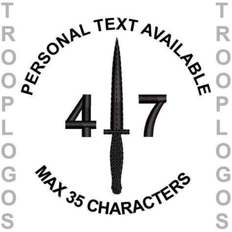 47 Commando Troop Logos