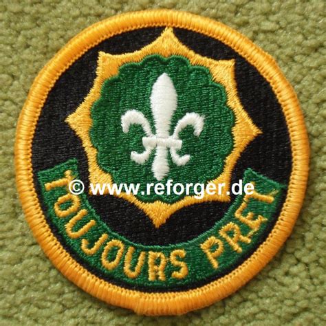 2nd Acr Armored Cavaly Regiment Patch Toujours Pret Reforger