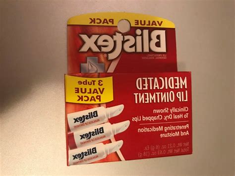 Blistex Medicated Lip Ointment 3 Tube Value Pack