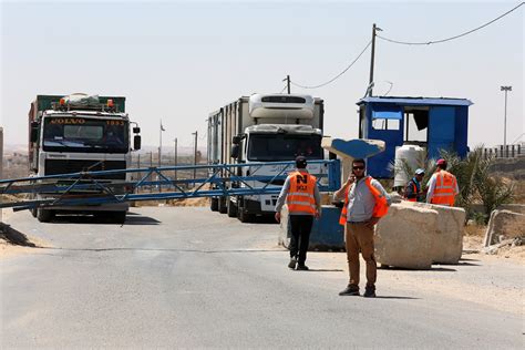 44 Extend Kerem Shalom Hours And Open A New Gaza Commercial Crossing