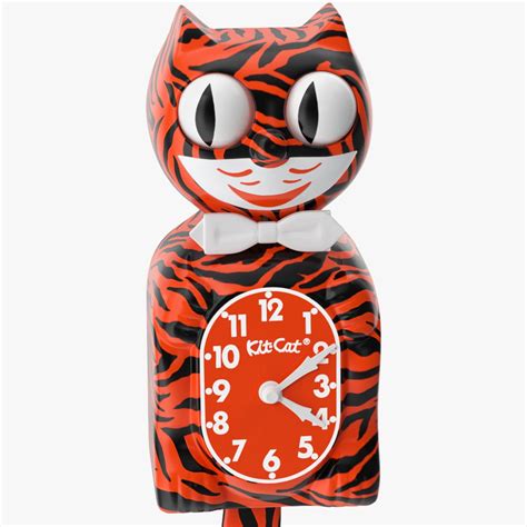 Bengal Tiger Kit Cat Clock Rigged For Maya 3d Model 39 Ma Free3d