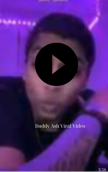 Daddy Ash Viral Video Di Twitter Dan Telegram Mendedahkan Ribut