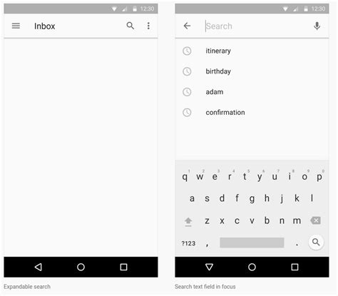 Android Implementing SearchView As Per The Material Design Guidelines