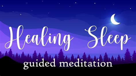 A Healing Sleep Guided Meditation Youtube