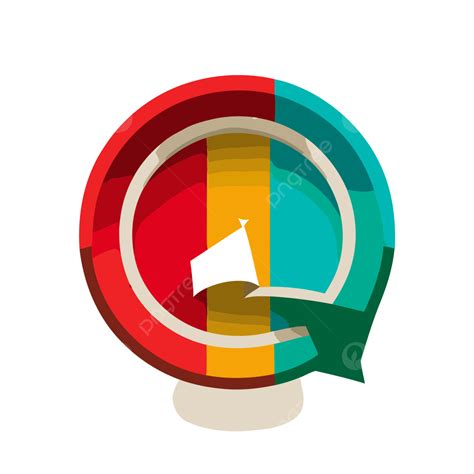 무지개 깃발 로고 벡터 아이콘 흰색 바탕에 단순한 다채로운 선전 아이콘 그림자 없음 작은 프레임 중앙 Png 일러스트 및 벡터 에 대한 무료 다운로드 Pngtree