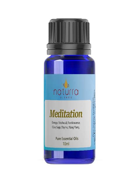 Meditation Pure Essential Oil Blend Naturra