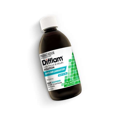 Difflam Mouthwash Gargle For Sore Throats Difflam