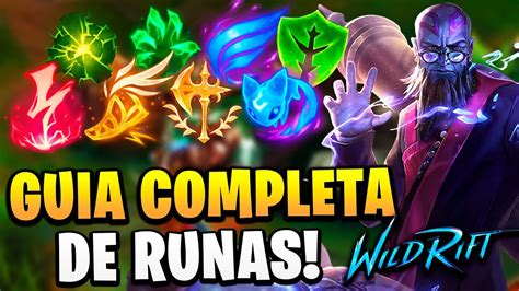 Guia De Runas Do Wild Rift Runas Principais
