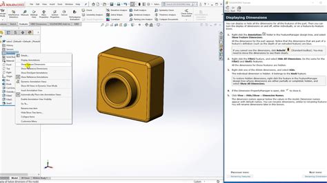Solidworks Design Tables 81 Youtube